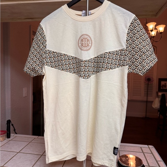 Shirts | Good Things Last 4 Ever Mens Ecru And Brown Graphic Tee | Poshmark